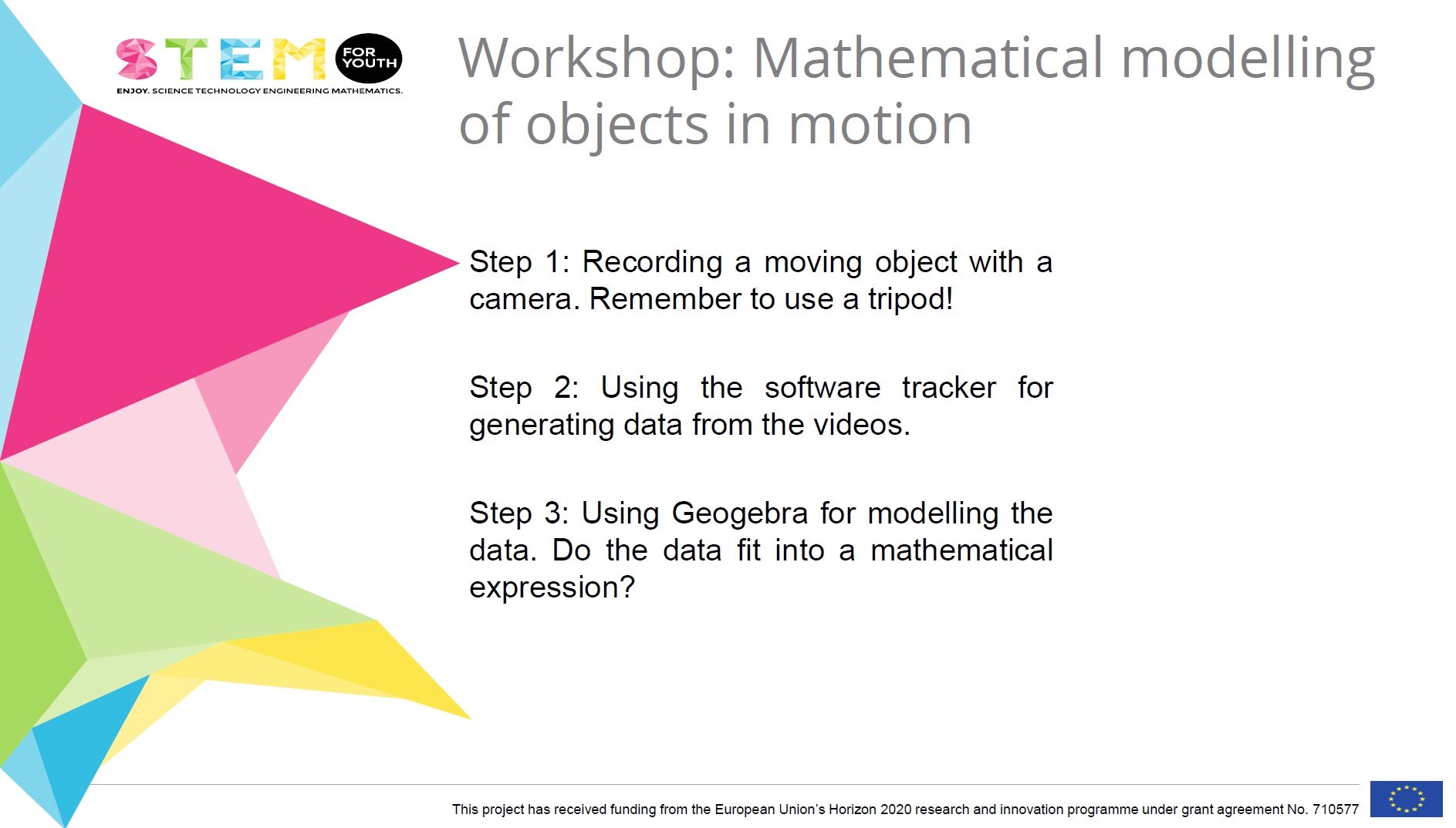 Modelling of Objects in Motion – Open STEAM Group